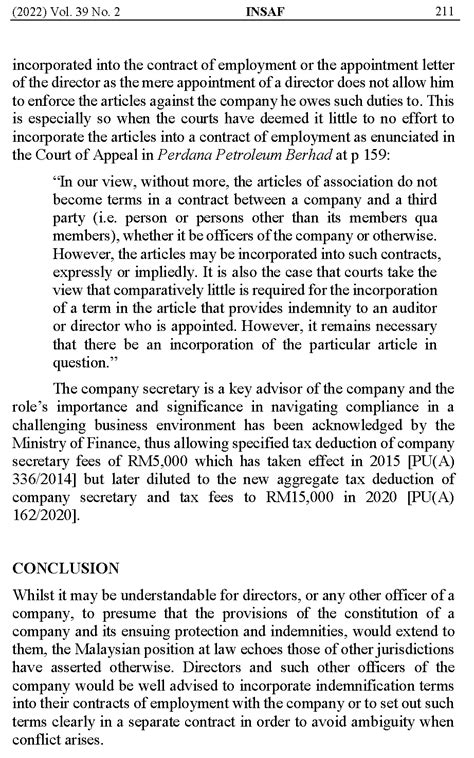Scope Ampit And Contractual Obligations Of A Companys Constitution