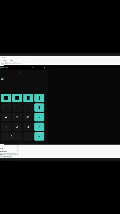 Calculator With Python Python Customtkinter Python Calculator