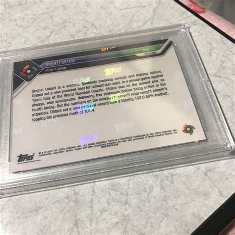Yahooオークション Psa 10 Gem Mt 鑑定済 大谷翔平 Shohei Ohtani