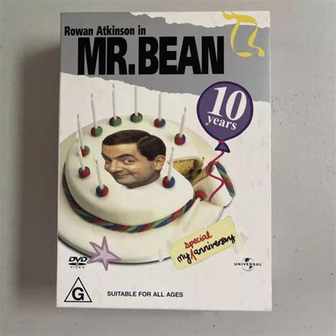 Mr Bean Dvd Box Set Rowan Atkinson Seasons 1 2 3 Best Hits And