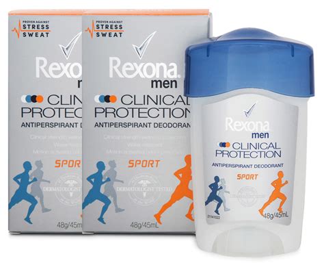 X Rexona Men Clinical Protection Antiperspirant Deodorant Sport G