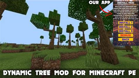 Realistic Tree In Minecraft Pe Apk For Android Download