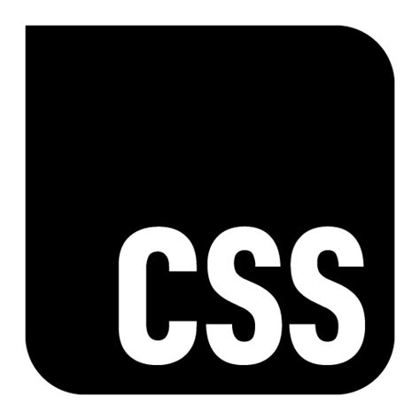 Cascading Style Sheets Css Logo Black Png Vector Brandlogo