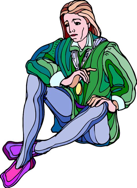 Shakespeare Characters Hamlet Colour Openclipart