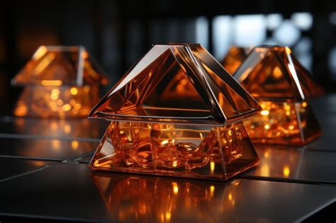 Premium Ai Image Glass Crystal