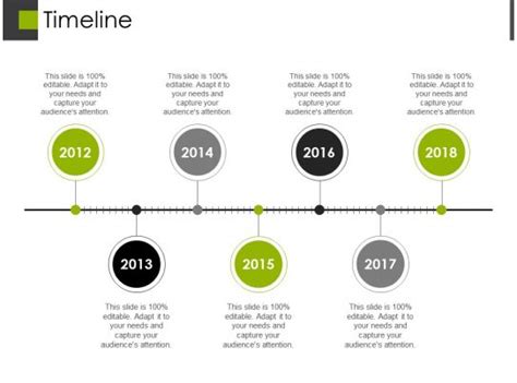 Startup Timeline Slide Team