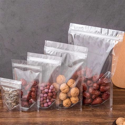Emballages Doypack 12x20cm Transparent Larosee Llc