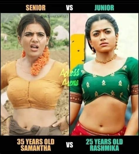 Samantha Ruth Prabhu Vs Rashmika Mandanna R Celebbattles