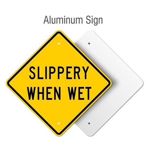 Slippery When Wet Sign Get 10 Off Now