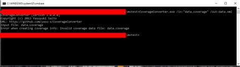 Coverageconverter Does Not Support Coverage Output From Vs2015 · Issue