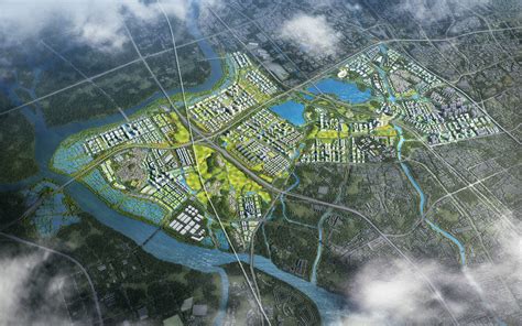 广州白云湖数字科技城城市设计