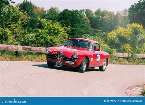ALFA ROMEO 1900 C SUPER SPRINT TOURING 1956 Editorial Photography