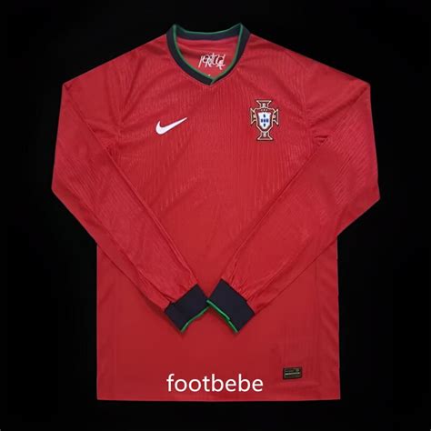 Maillot Portugal Euro Domicile Manches Longues Footbebe