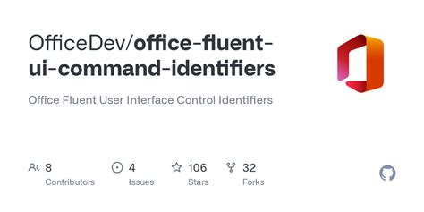 Issues · Officedev Office Fluent Ui Command Identifiers · Github
