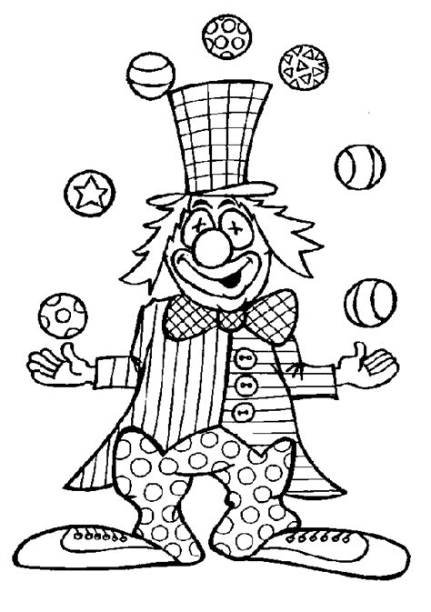 Desenhos De Circo Para Colorir E Imprimir