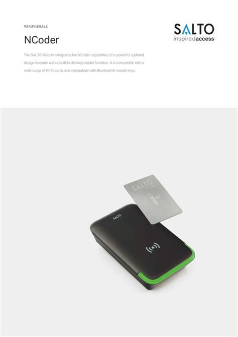 Salto Salto Space Management Tools Ncoder Pro Link柏聯科技