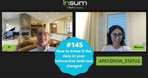 APEX Instant Tips 145 How To Know If The Data In Your Interactive