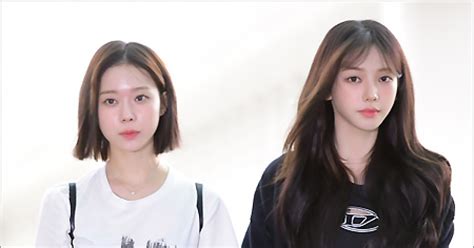 [md포토] 에스파 카리나·윈터 장발 단발 모두 예쁨