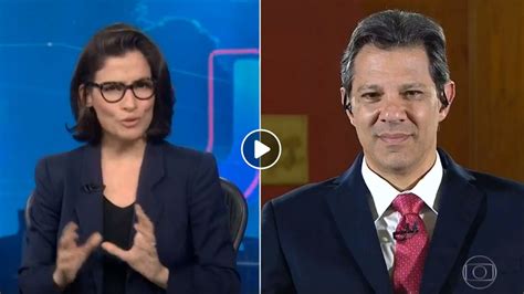 Haddad E Bolsonaro No Jornal Nacional O Cafezinho