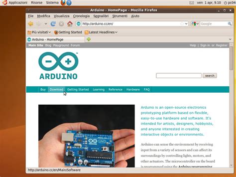 Installare Arduino Su Ubuntu Michele Maffucci