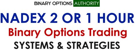 how to use nadex binary options authority