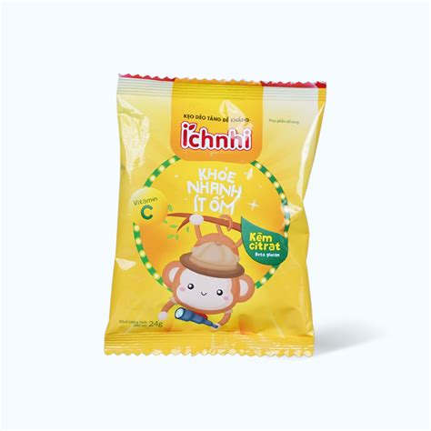 kẹo dẻo vitamin c Ích nhi 24g