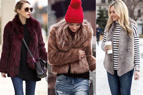 Make Heads Turn By Learning How To Wear Faux Fur Coat Casually