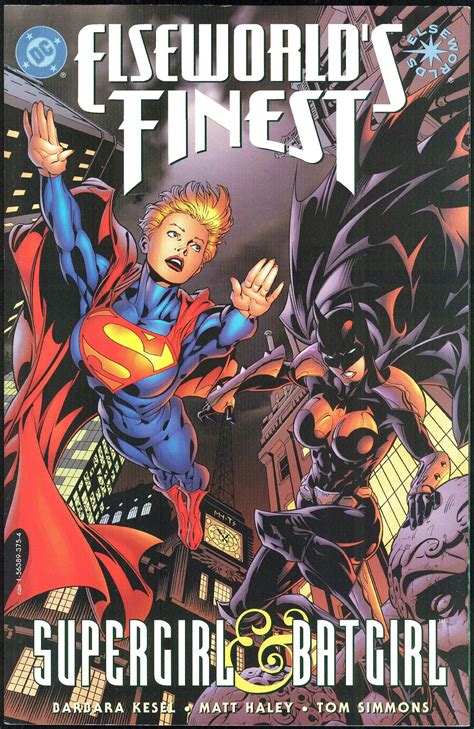 Elseworlds Finest Supergirl Batgirl Dc Trade Paperback Tpb Matt Haley