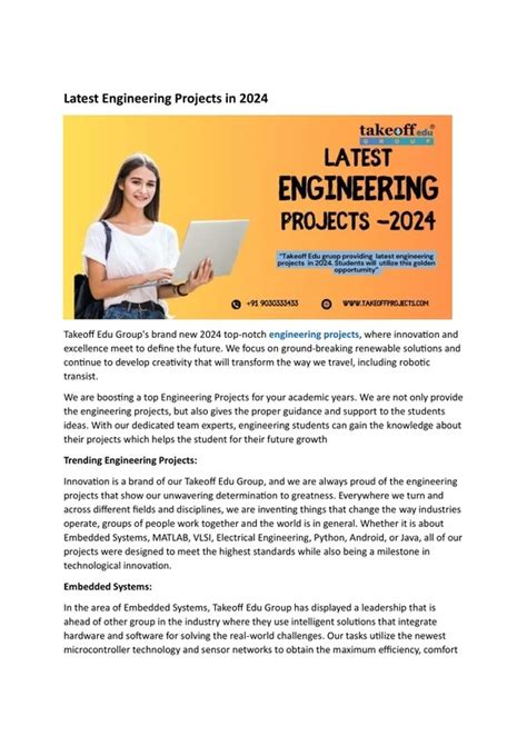 Ppt Latest Engineering Projects In 2024 Powerpoint Presentation Free