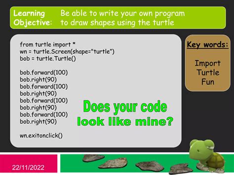 Lesson Python Turtle Pptx