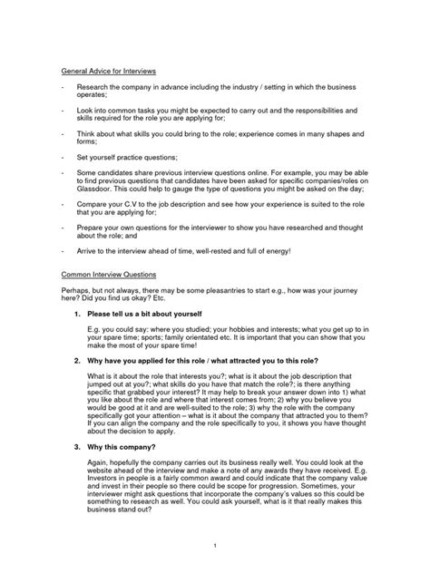 Interview Questions Document 2 Pdf Goal Question Interview Questions Document 2 Pdf Goal Question