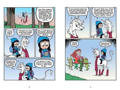 The Sparkling Stories Of Phoebe And Her Unicorn Two Books In One Slings Arrows