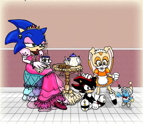 Sonic The Hedgehog Tea And Creams Fantasy By Kalahee On Deviantart