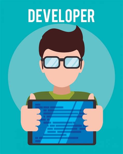 Premium Vector Web Developer Design