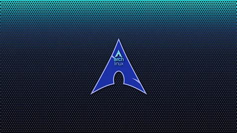 Arch Linux Blue Wallpaper