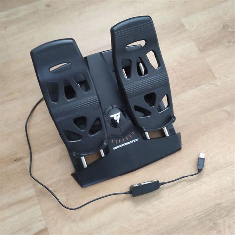 Thrust Master Airbus Edition and Rudder Pedals, Computers & Tech, Parts ...