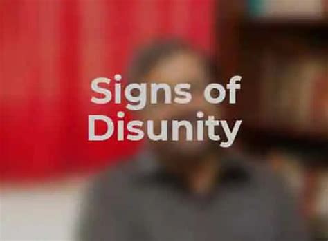 Signs Of Disunity In An Organization Leadership