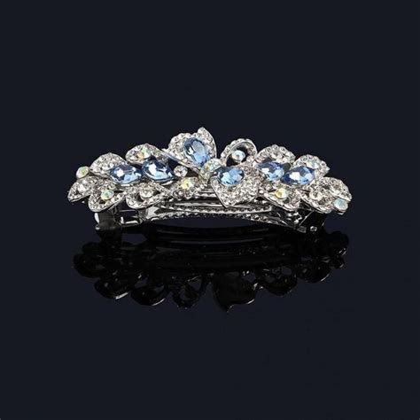 헤어악세사리 머리핀 액세서리 블루 헤어핀 비녀핀 홈플러스 택배배송