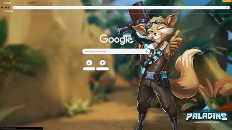 Theme Pip Paladins Chrome Theme Themebeta