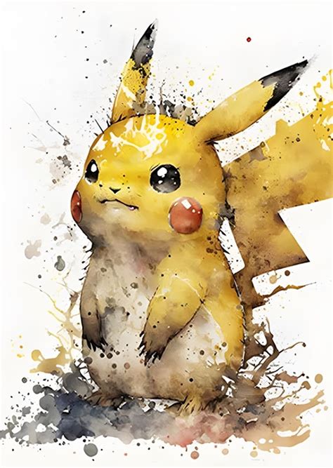 Pikachu Posters And Prints By Kyle Style Printler