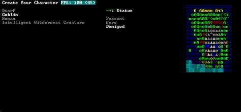 Power gobplay de Dwarf Fortress modo aventura 0 Creación De