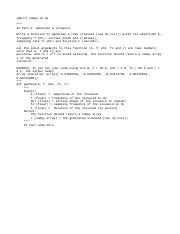 A2Part1 Py Import Numpy As Np A2 Part 1 Generate A Sinusoid Write A
