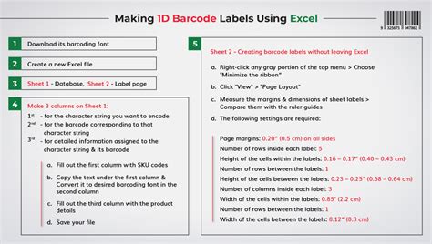 How To Print Barcode Labels From Excel And Word Enko Products
