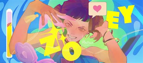 Zoey Kpop Demon Hunters Drawn By Saismaah Danbooru