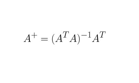 Demystifying The Moore Penrose Generalized Inverse By Shubham Panchal Cantors Paradise