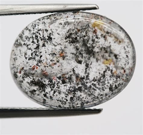 No Reserve Colourless With Black Red Mineral Inclusions Catawiki