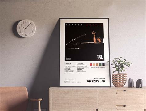 Nipsey Hussle Victory Lap Album Cover Poster Architeg Prints
