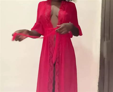 Hot Mistress In Red Lingerie Does Striptease Tits Porn Feat Sassy