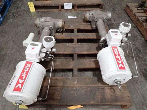 Lot Of Valtek Valves With Actuator And Positioner Yellow Tag Auctions