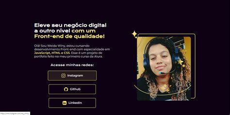 Projeto Compartilhando Meu Portfolio Html E Css Cabeçalho Footer